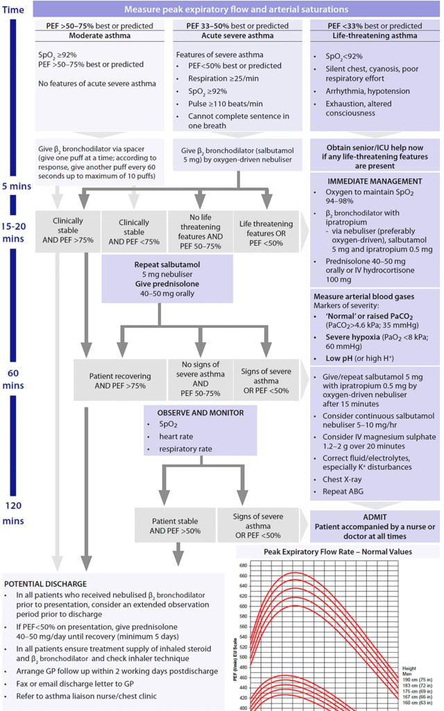Management Of Acute Asthma Exacerbation In Adults