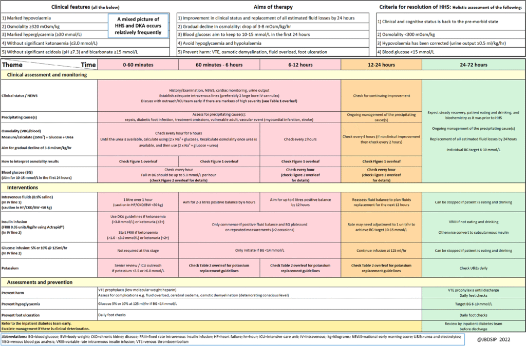 Hyperosmolar Hyperglycaemic State (HHS)
