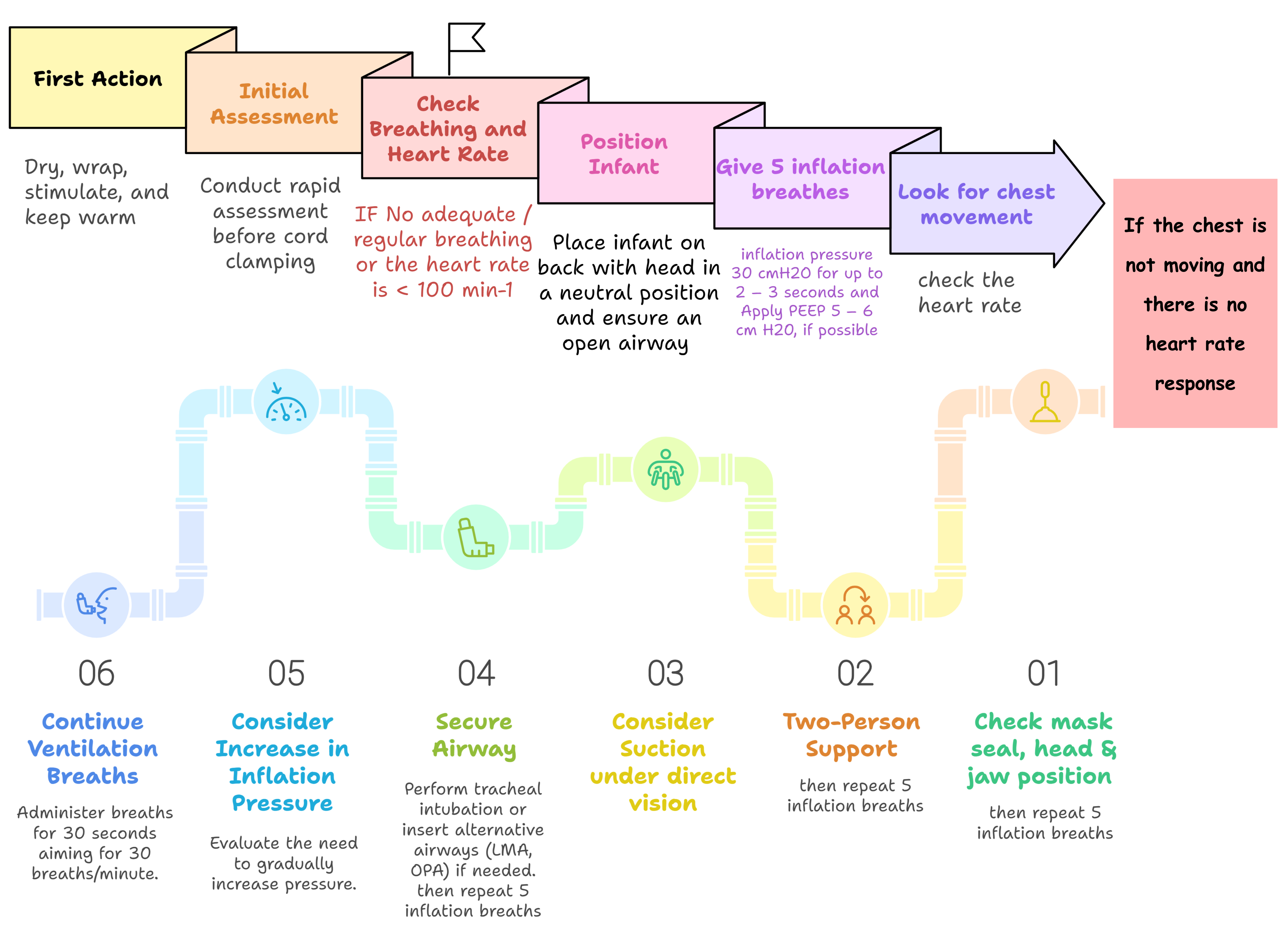 Newborn resuscitation (Full term baby)